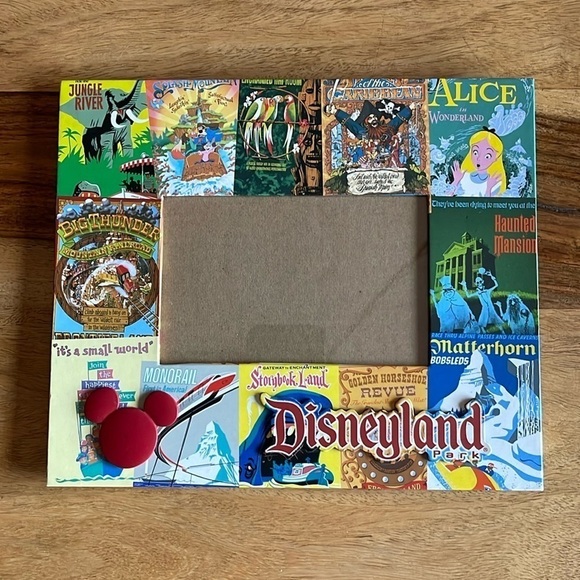 Disney | Accents | Disneyland Authentic Original Vintage Poster Picture ...